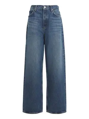AGOLDE The Low-slung Baggy Jeans - Blue