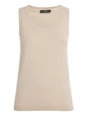 Max Mara Knitted Tank Top - Beige