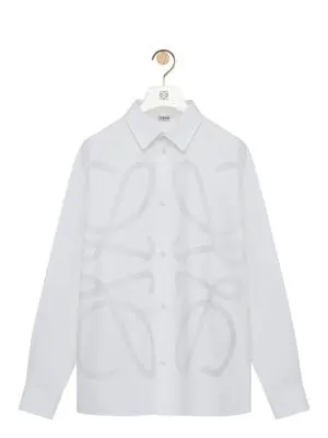 Loewe Cotton Anagram Shirt - White