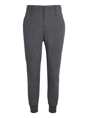 WOOYOUNGMI Cuffed Trousers - Grey