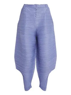 Issey Miyake Thicker Bounce Trousers - Blue