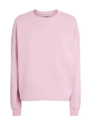 Barbour Cotton Logo Sweatshirt - Pink