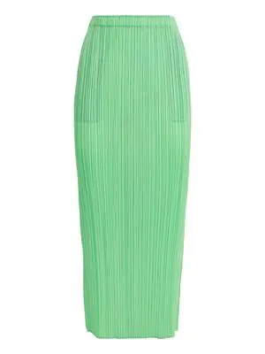 Issey Miyake Basics 4 Midi Skirt - Green