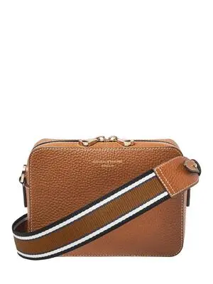 ASPINAL OF LONDON Leather Camera Bag - Brown