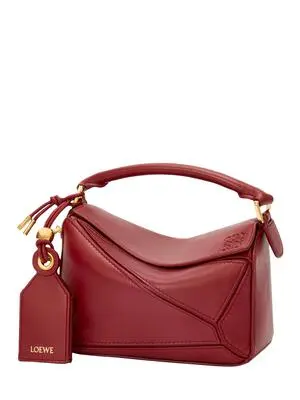 Loewe X Paula's Ibiza Mini Puzzle Top-handle Bag - Red