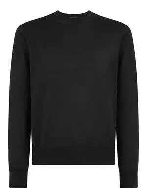 TOM FORD Cashmere Crew-neck Sweater - Black