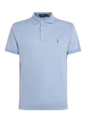 Polo Ralph Lauren Custom Slim-fit Polo Shirt - Blue