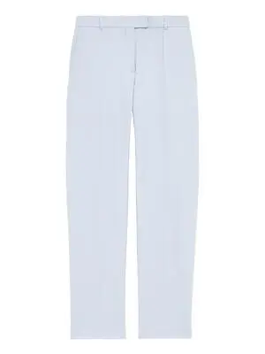 Alexander McQueen Cropped Trousers - Blue