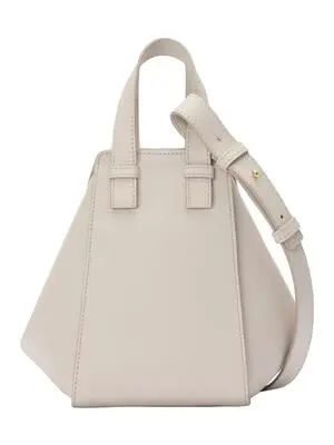 Loewe Leather Hammock Top Handle Bag - White