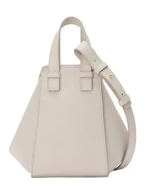 Loewe Leather Hammock Top-Handle Bag White