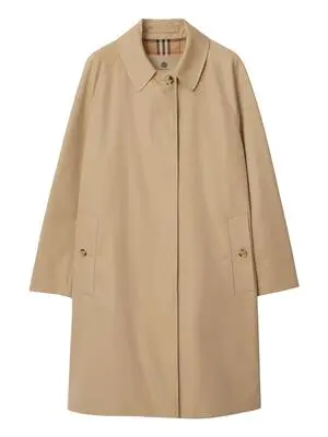 Burberry Gabardine Camden Heritage Car Coat - Beige