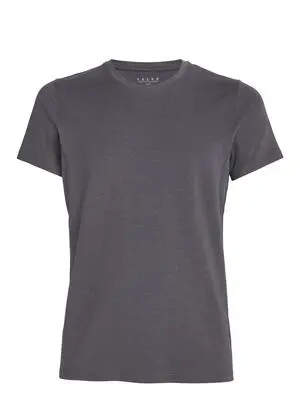 Falke Cotton-blend Daily Climate Control T-shirt - Grey