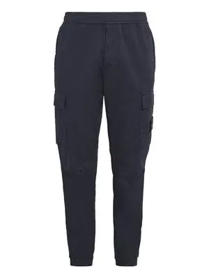 Stone Island Cotton-blend Cargo Trousers - Navy