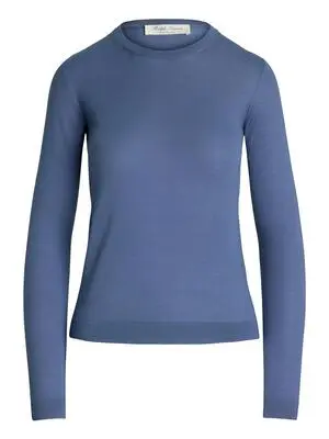 Ralph Lauren Cashmere Crew-neck Sweater - Blue