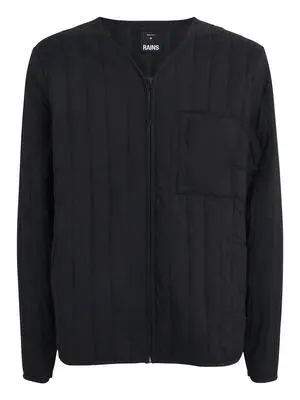 Rains Quilted Banja Liner Jacket - Navy