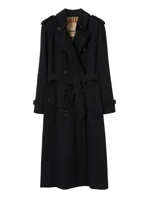 Burberry Waterloo Long Trench Coat - Black