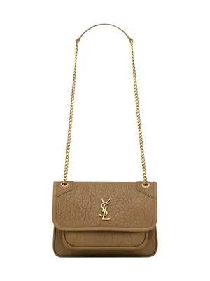 Saint Laurent Mini Niki Shoulder Bag - Beige