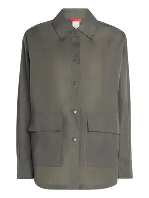 Max & Co. Nylon Overshirt - Green