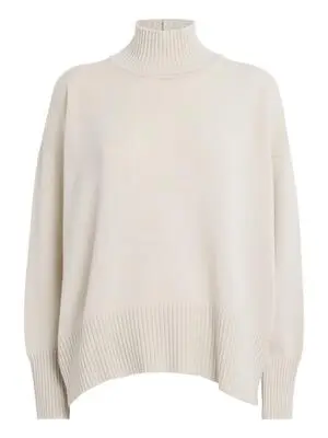 Eskandar Cashmere Rollneck Sweater - Grey