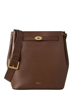 Mulberry Large Leather Islington Bucket Bag - Brown