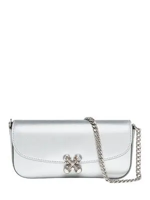 Alexander McQueen Small Skull Flower Cross-body Bag - Black