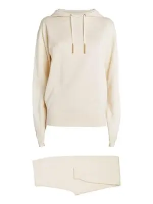 Olivia Von Halle Silk-cashmere Gia Tracksuit - Ivory