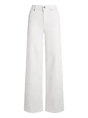 FRAME Le Slim Palazzo Wide-leg Jeans - White
