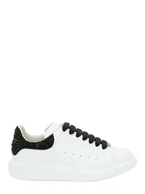 Alexander McQueen Leather Oversized Sneakers - Nude