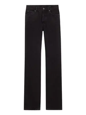 SAINT LAURENT Nico Mid-Rise Straight Jeans