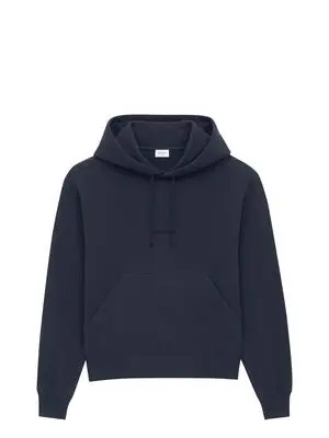 SAINT LAURENT Cotton Embroidered Hoodie