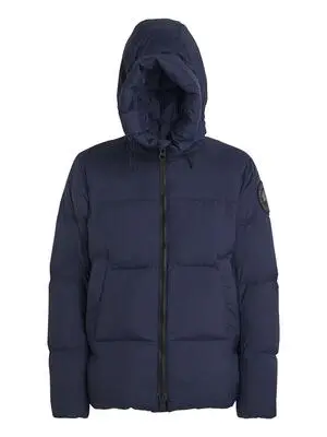 Canada Goose Down Enduraluxe Packable Crofton Puffer Jacket - Blue
