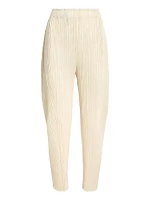Issey Miyake Thicker Bottoms 2 Pleated Trousers - Neutral
