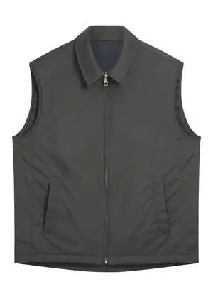 Dunhill Linen Reversible Gilet - Navy