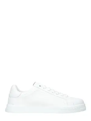 Dolce & Gabbana Leather Portofino Sneakers - White