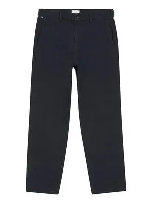 Citizens Of Humanity Cotton Flat Front Chinos - Navy