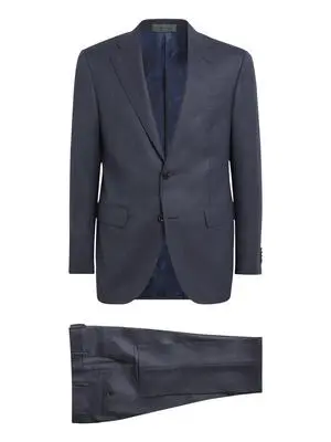 Corneliani Virgin Wool 2-piece Suit - Navy