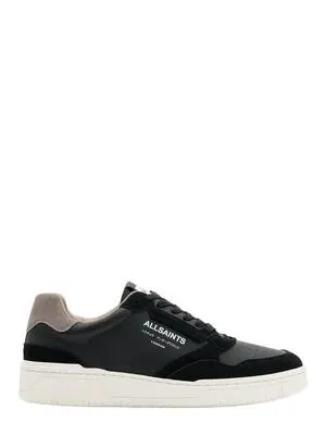 ALLSAINTS Leather Regan Sneakers - Black