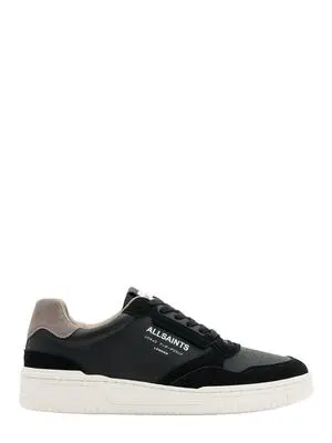 ALLSAINTS Leather Regan Sneakers Black