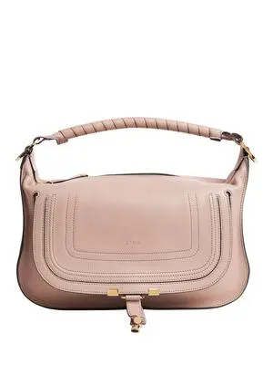 Chloé Small Marcie Shoulder Bag - Grey
