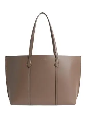 Tory Burch Leather Perry Tote Bag - Brown