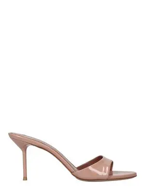 Paris Texas Patent Leather Lidia 70 Mules Nude