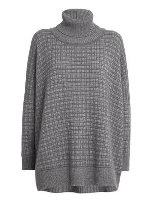 Eskandar Cashmere Rollneck Sweater - Grey