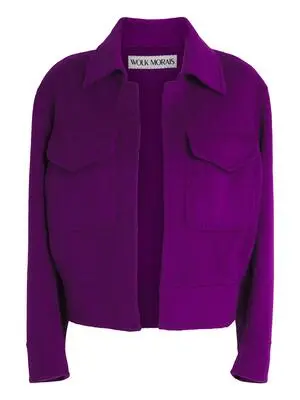 WOLK MORAIS Cashmere Trocadero Jacket - Purple