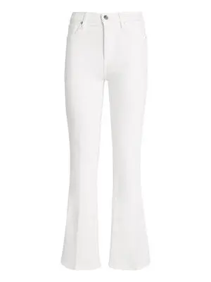 FRAME The Icon Flared Jeans - White