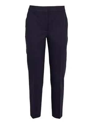 Max Mara Tapered Trousers - Blue