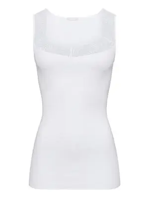 Hanro Cotton Delight Tank Top - White