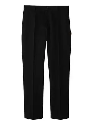 Burberry Cotton Chinos - Black
