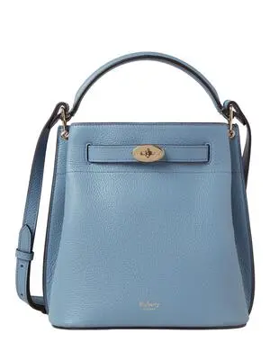 Mulberry Leather Islington Bucket Bag - Blue