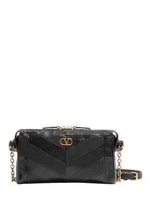 Valentino Garavani Panthea Shoulder Bag - Black