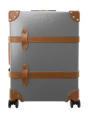 GLOBE-TROTTER Centenary 4-wheel Cabin Suitcase - Grey
